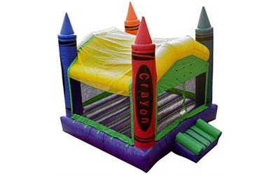 Crayon Castle Bounce House